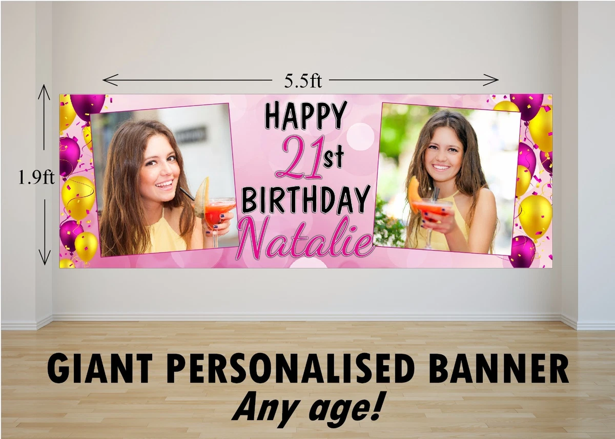 21st Birthday Banner Ideas