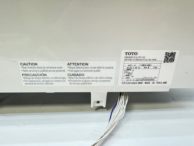 Toto Washlet Bidet Seat T1SW3014#01 Control Panel Board Assembly OEM | eBay