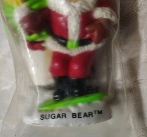 Vintage 90s Post Cereal Sugar Crisp Bear Christmas Ornament Promo ...
