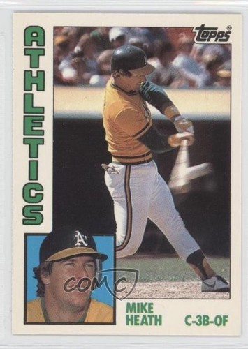 1984 Topps Tiffany Mike Heath #567 | eBay