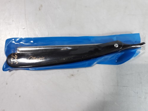 Magic Straight Razor Black Handle Pat. Reg. | eBay
