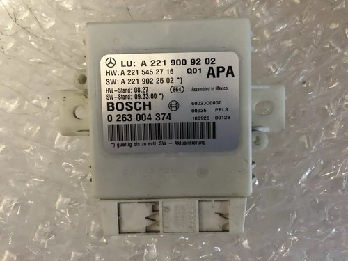 10-13 Mercedes S550 S63 S65 CL600 CL550 CL63 Parktronic Module ...