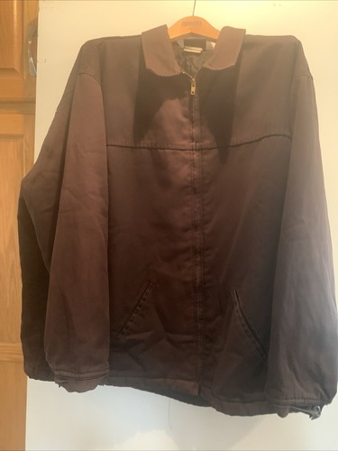 Men’s Dickies quilted lining triple X jacket Black | eBay