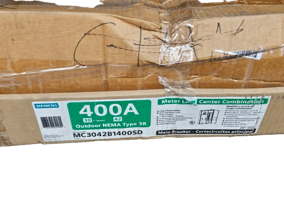 Siemens MC3042B1400SD 400A CSED Split Bus Resi Panel UG Surface | eBay