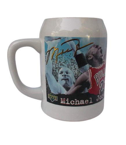 Chicago Bulls Michael Jordan Vintage Beer Tankard Coffee Mug '97 NBA ...