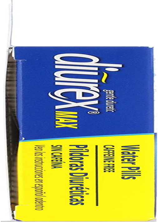 Diurex Max - Maximum Strength Caffeine-Free Diuretic Water Pills, 48 ...