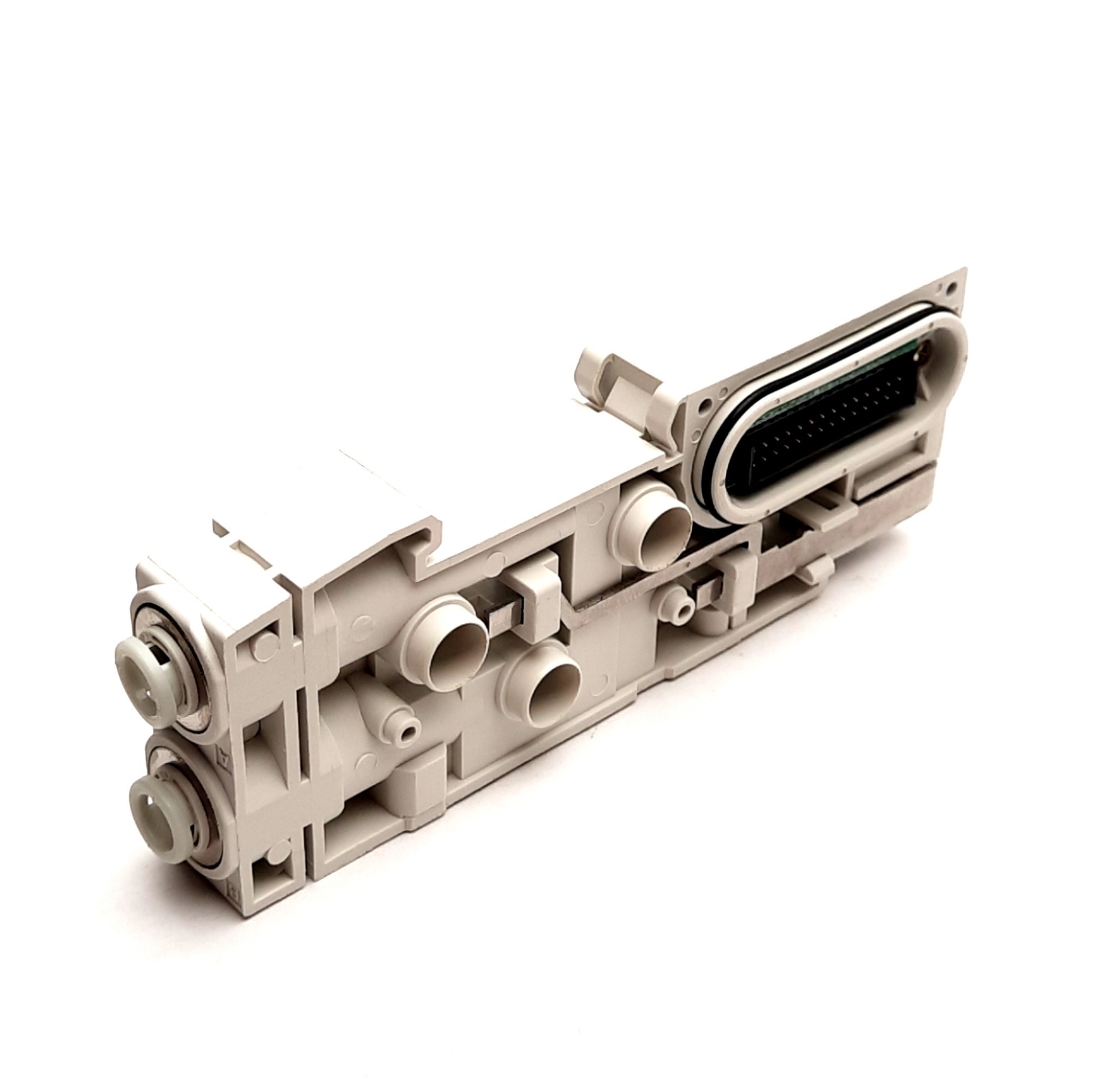 SMC SV2000-50-4A-C6 Manifold Block For SV2000 Manifold,l 6mm Fitting, 5 ...