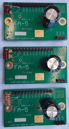 FM tuner - converter PCB module for adding FM reception to vintage AM ...