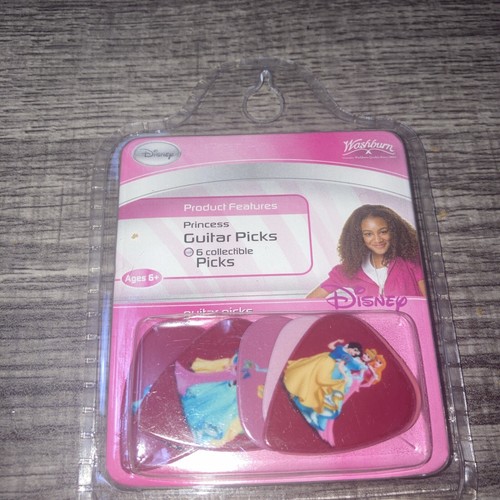6 New washburn Disney Princess Guitar Picks For Gibson And Fender | eBay