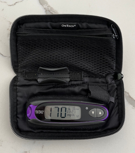 One Touch Ultra Mini Blood Glucose Meter Monitor Glucometer With ...