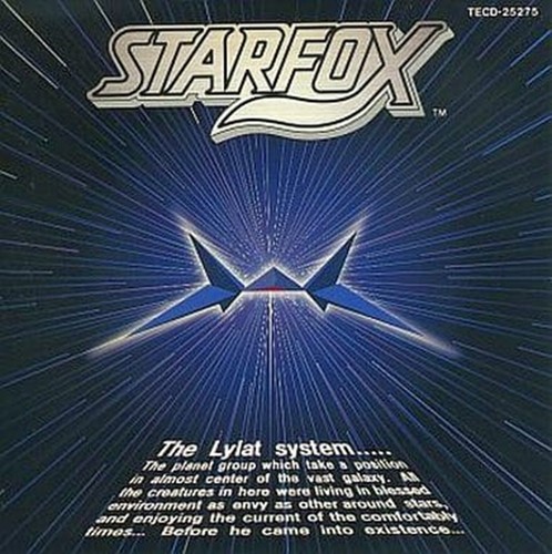 STAR FOX Anime CD Soundtrack The Lylat System TECD-25275 1993 From ...