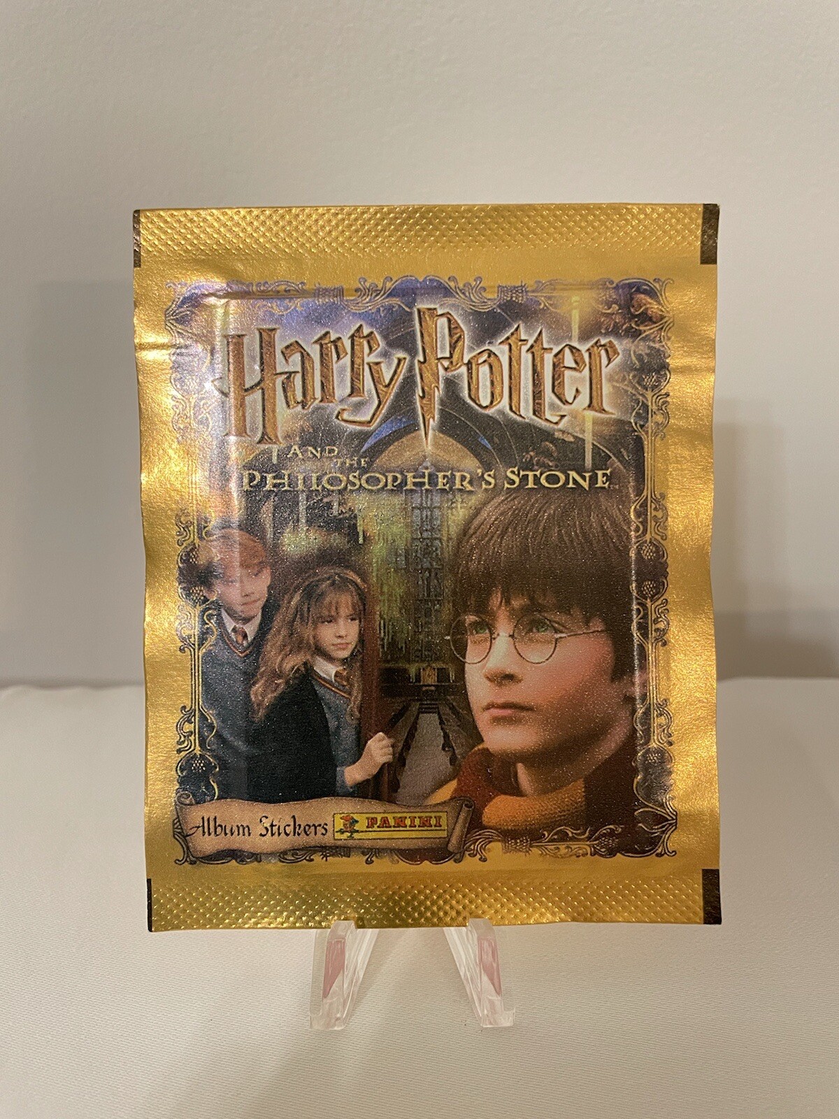 10x HARRY POTTER 🎆 PHILOSOPHERS STONE 📈 PANINI STICKER PACK SEALED 2001 ...