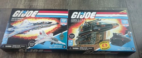 GI Joe Skystriker Cobra Hiss Tank Hasbro Construction Set NEW IN BOX ...