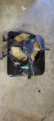 1988-91 Honda Civic CRX Radiator Fan Motor Fan Assembly Condenser 38611 ...