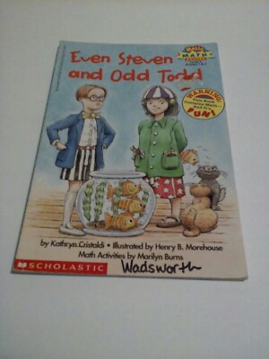 Even Steven and Odd Todd, Level 3 (Hello Math Reader) - Paperback ...