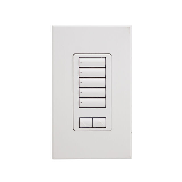 Lutron QSWS2-5BRLI-WH Electric Keypad Button - White for sale online | eBay