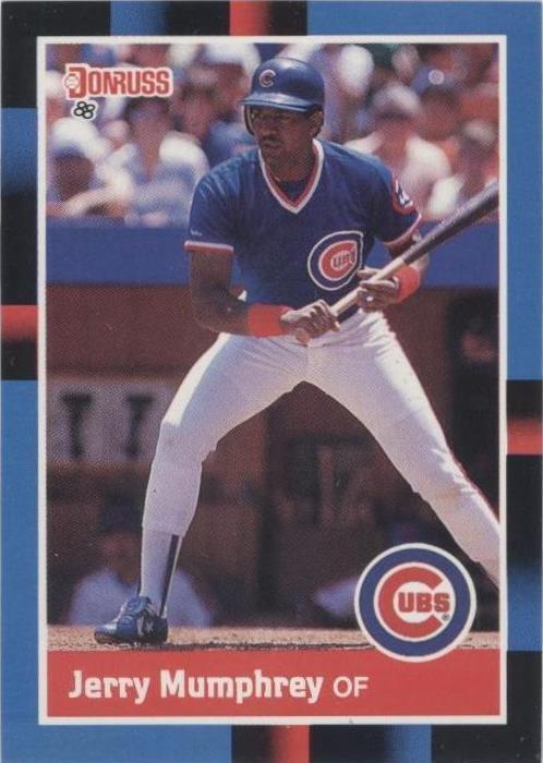 1988 Donruss - Jerry Mumphrey #447 Last Line Begins With In for sale ...