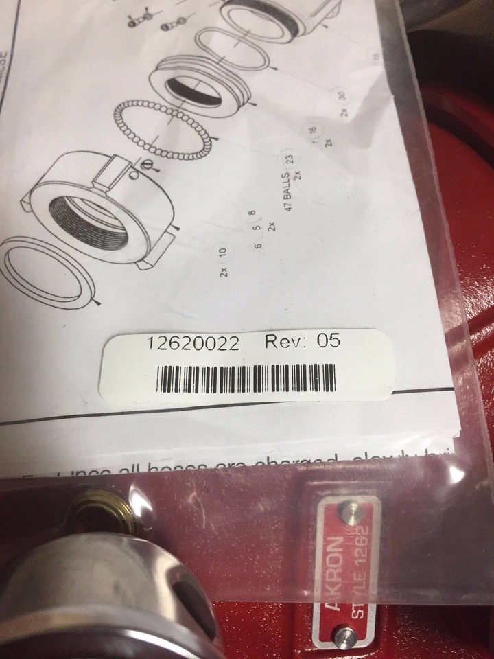 Akron Brass Siamese Clapper Valve - 3" Male x (2) 3" Female w/ Drain ...