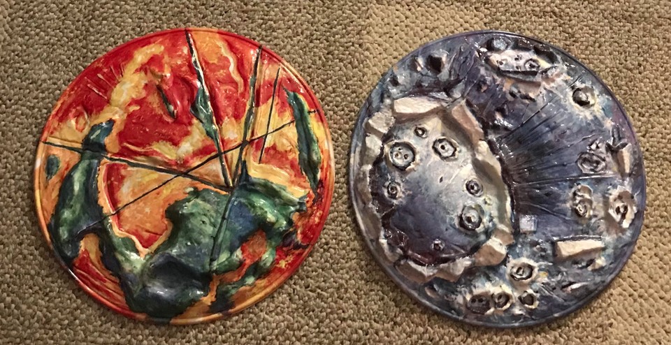 TOPPER JOHNNY ASTRO MOON AND MARS LANDING SET WITH BOX C. 1960'S | eBay