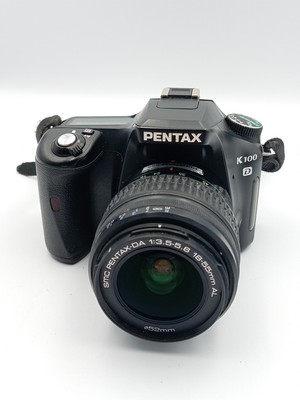 Pentax K100D DSLR Camera With SMC Pentax DA 18-55mm f3.5-5.6 AL Lens | eBay UK