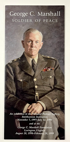 1997-99 George C Marshall Peace Exhibit Smithsonian Washington DC ...