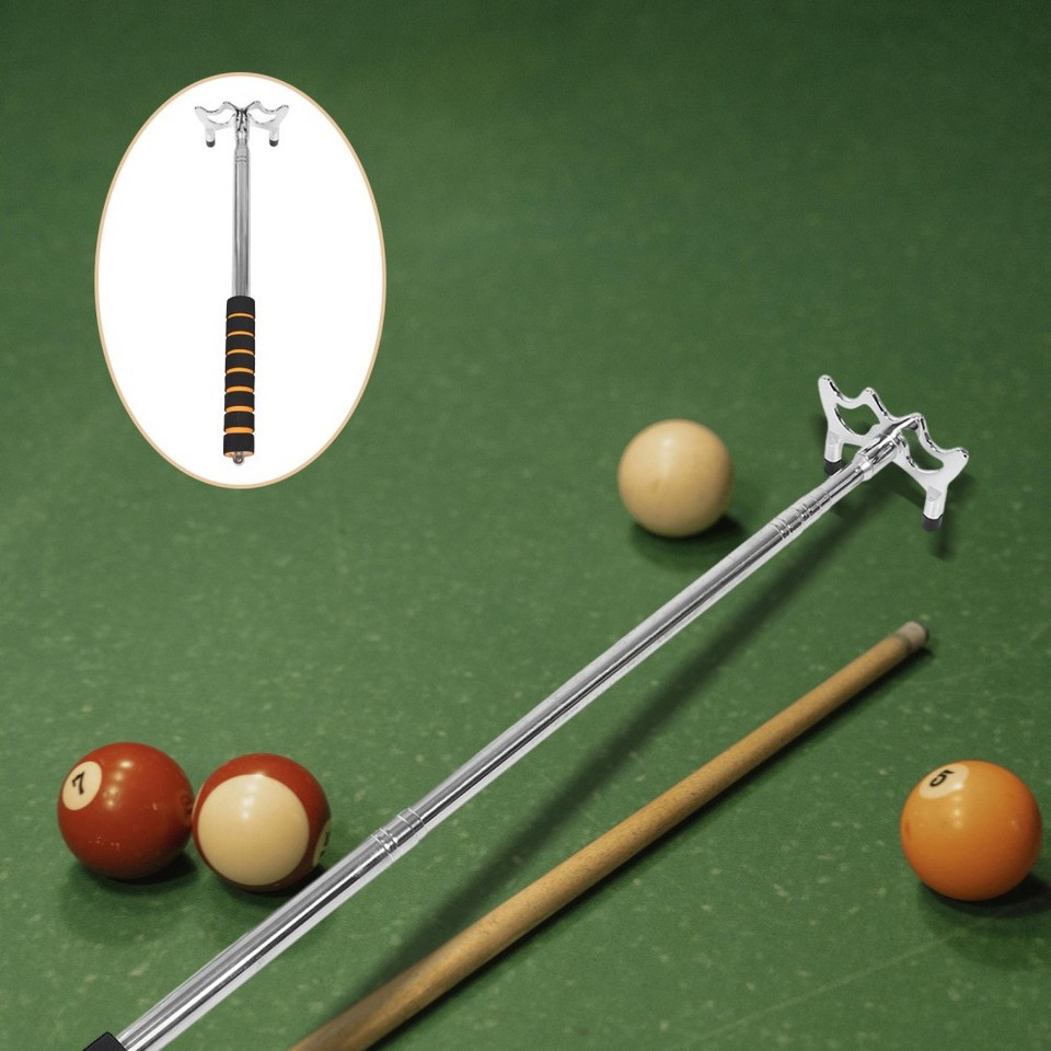 Billiard Cue Extender Cues Sticks Retractable Bridge Pool Holder | eBay ...