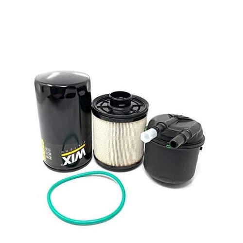 Heavy Duty Set 33615 Wix Fuel Filter & 57151 Lube Filter Compatible ...