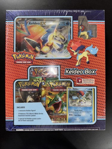 2012 Pokemon Black & White Keldeo Box 2 Dragons Exalted 1 Noble ...