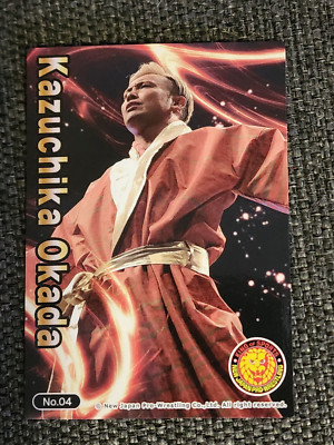 2023 Bushiroad NJPW/Stardom KAZUCHIKA OKADA Card AEW chaos elite | eBay