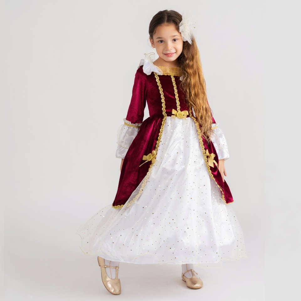 Dress Up America Princess Costume For Girls - Renaissance Queen Ball ...