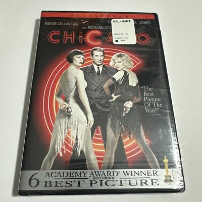 Chicago (DVD, 2003, Full Frame) NEW SEALED Rene Zellweger & Richard ...