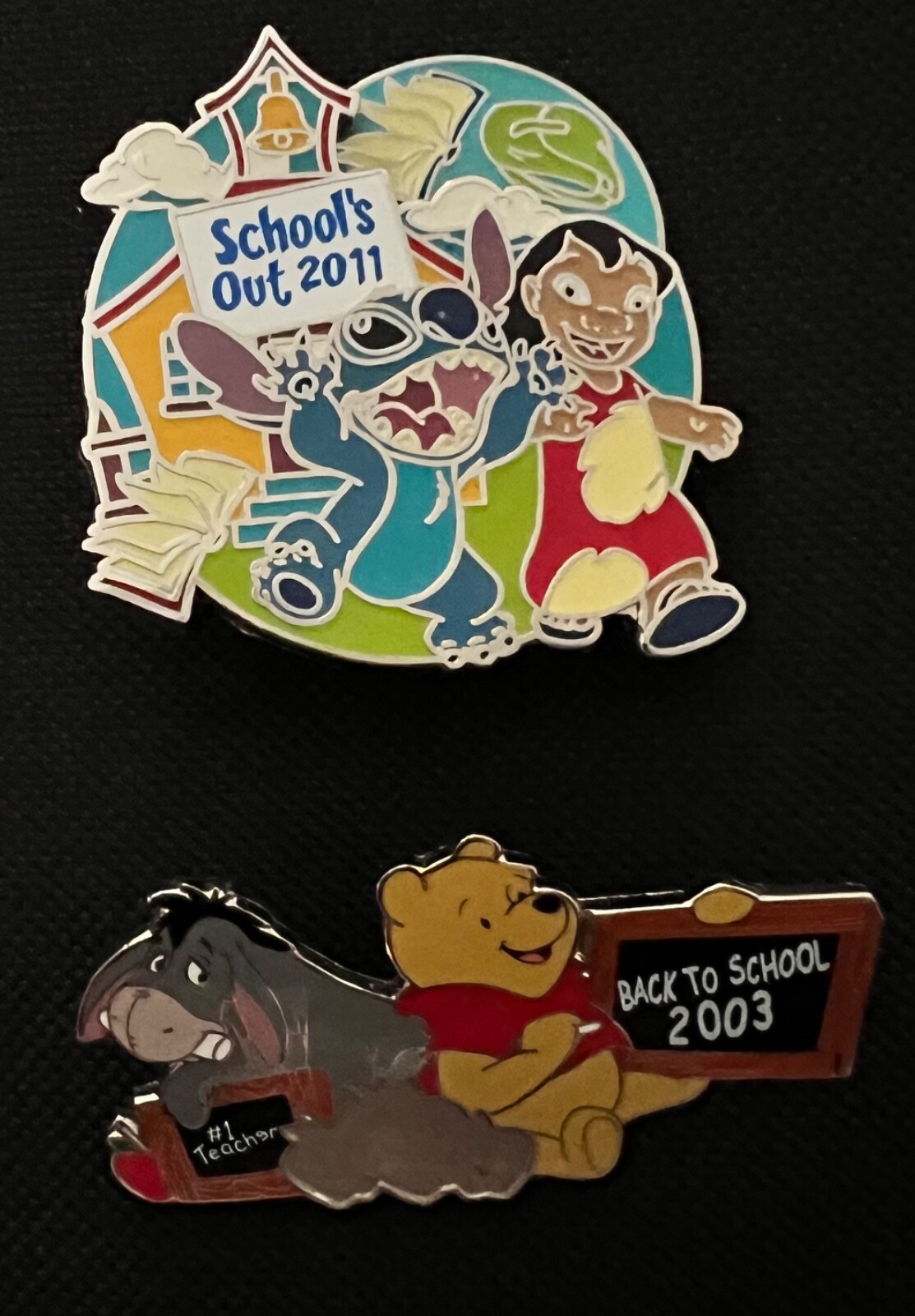 DISNEY Back To School Pins (2003 & 2011) | eBay
