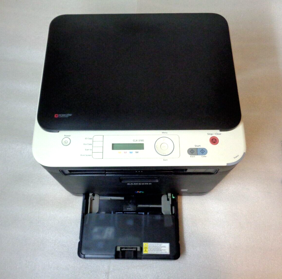Samsung CLX-3185 Color Laser Multifunction Printer | eBay