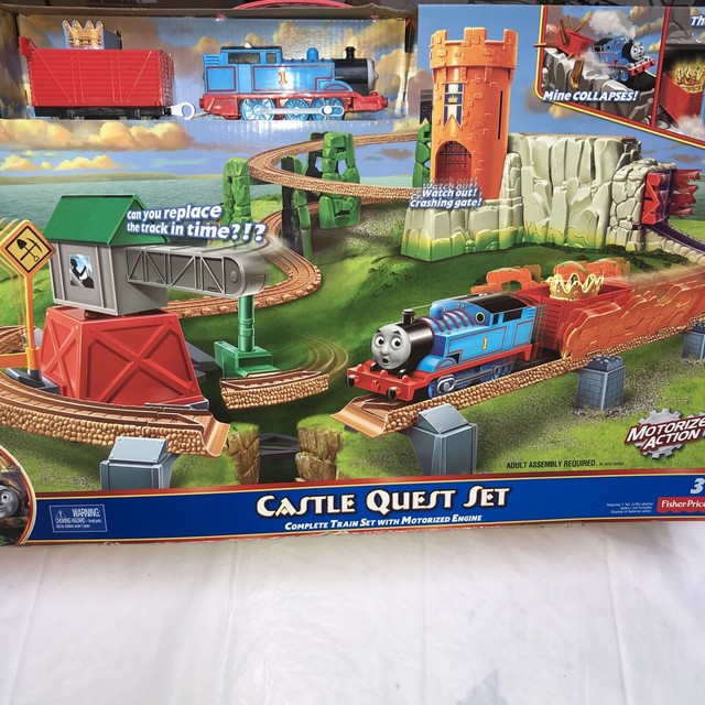 Thomas The Train Trackmaster Castle Quest Set Multilevel Track Y3339 ...