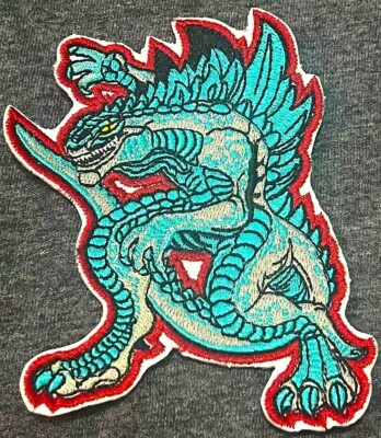 ZILLA 4" Embroidered figure PATCH action Monsterverse GODZILLA 2000 ...