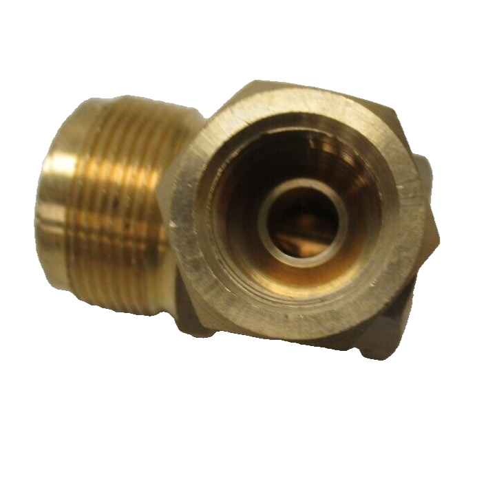Rochester Quadrajet 4bbl Carburetor Fuel Banjo Inlet Fitting Adapter ...