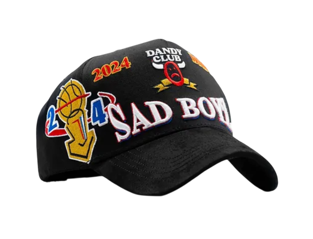 DANDY HATS X SAD BOYZ COMO JORDAN COLLAB BLACK SNAPBACK HAT DANCLUBSAD ...