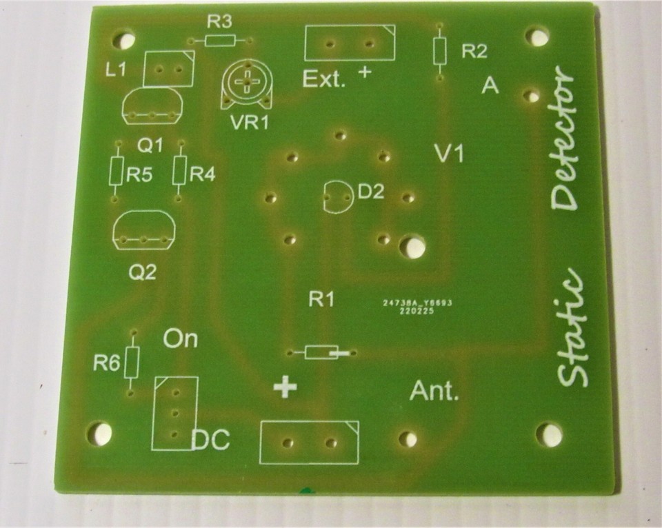 2 x Static Detector with display XB1 tube valve Ham radio DIY solder ...