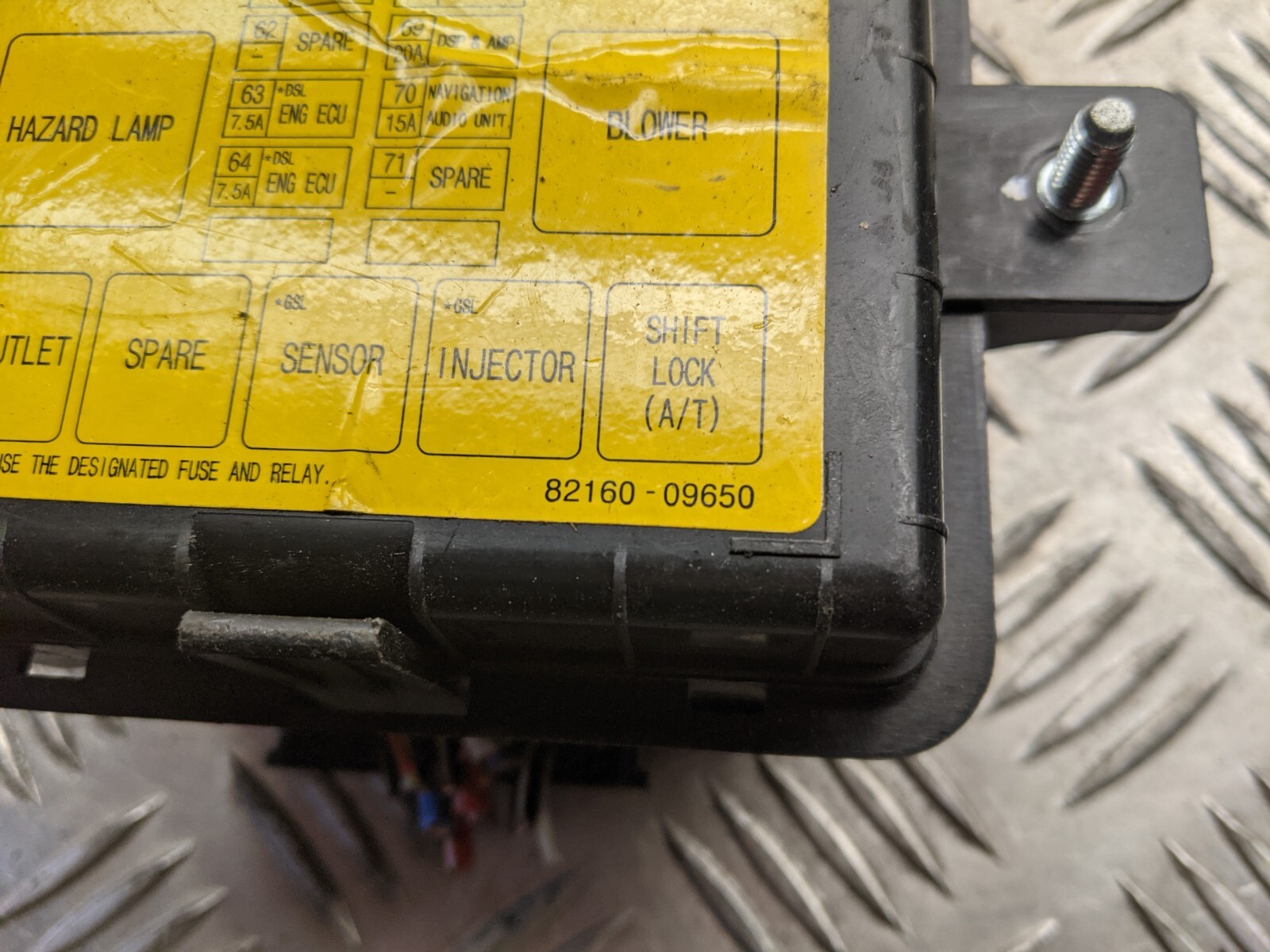 SsangYong Kyron 2.0XDI 2006 Engine Fuse Relay Box Unit Module ...