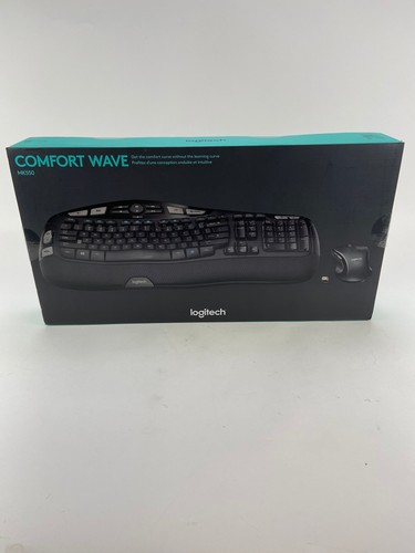 New In Box Logitech Comfort Wave MK550 Wireless Keyboard and Mouse ...