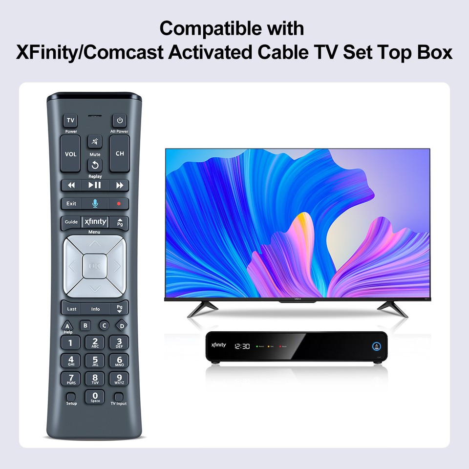 For Comcast/Xfinity XR11 Premium Voice Activated Cable TV Remote ...