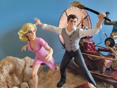 TIME MACHINE SUPER DIORAMA 1/8 SCALE MODEL KIT WEENA ONLY !! | eBay