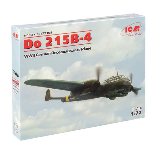 ICM72305 Scale model kit aircraft 1:72 Do215B-4 WWII German ...