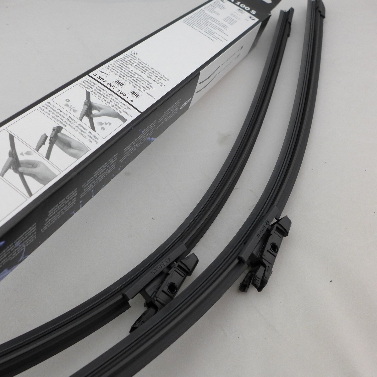 1x Bosch Set of Wiper Blades A100S 3397007100 4047024049710 for sale ...