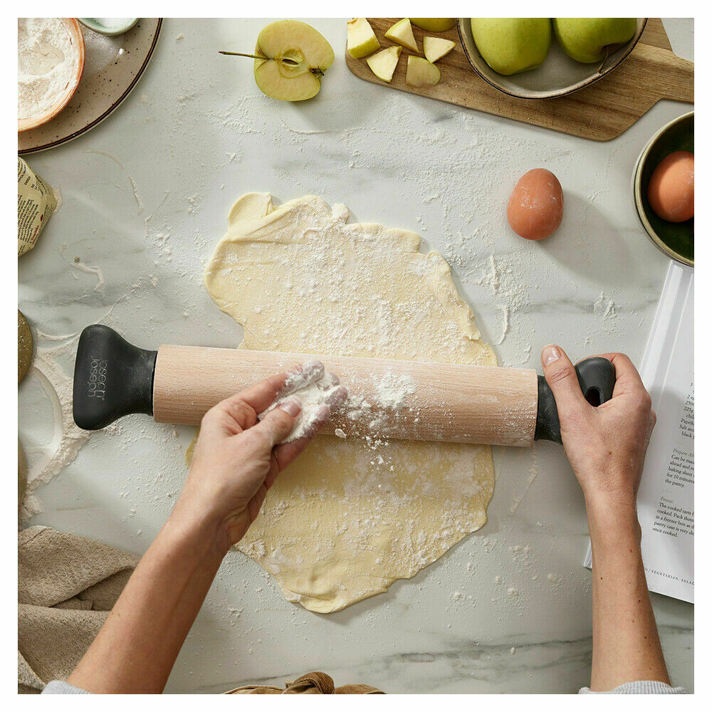 Joseph Joseph Grip-Pin Ergonomic Rolling Pin Cake Dough Baking Roller ...