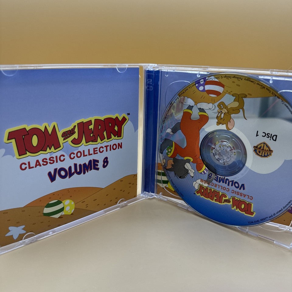 Tom And Jerry Classic Collection VIDEO CD VCD - Volume 8 - Rare- 2 ...