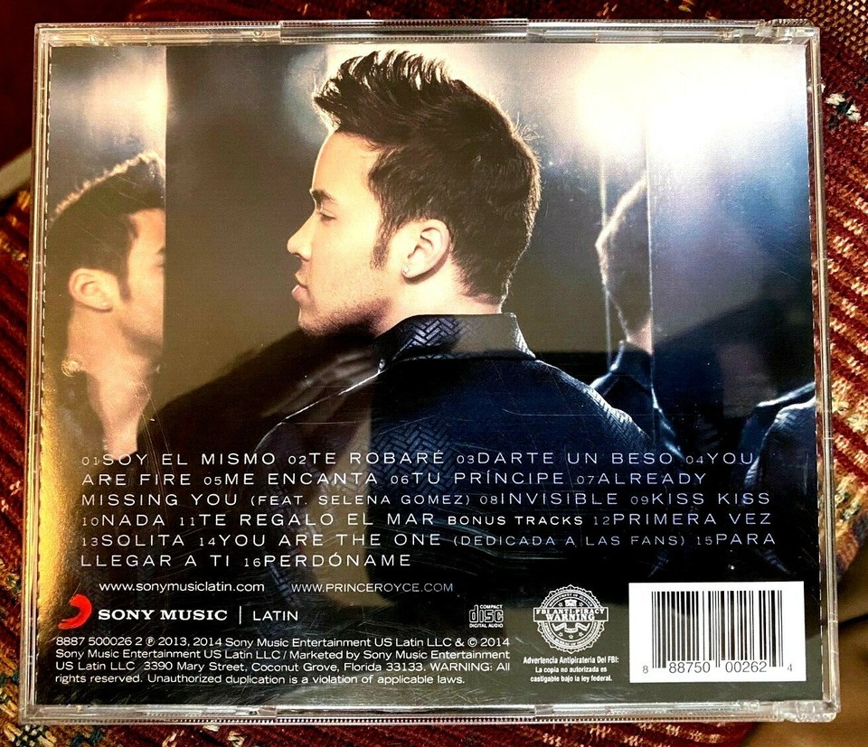 PRINCE ROYCE~SOY EL MISMO (DELUXE EDITION) New CD Latino FREE SHIPPING ...