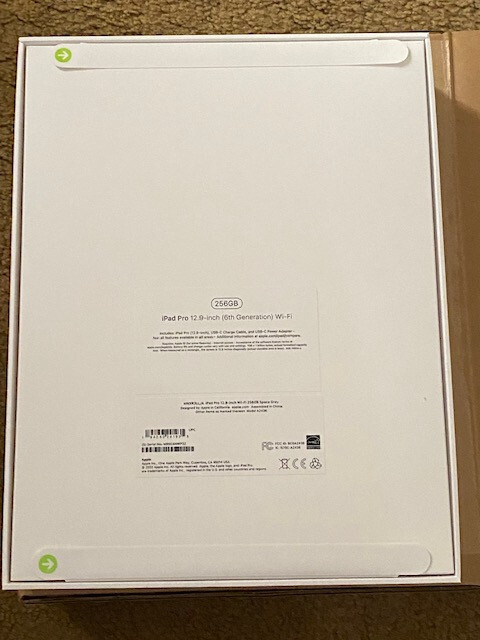 Apple iPad Pro 6th Gen. 256GB, Wi-Fi, 12.9in - Space Gray for sale ...