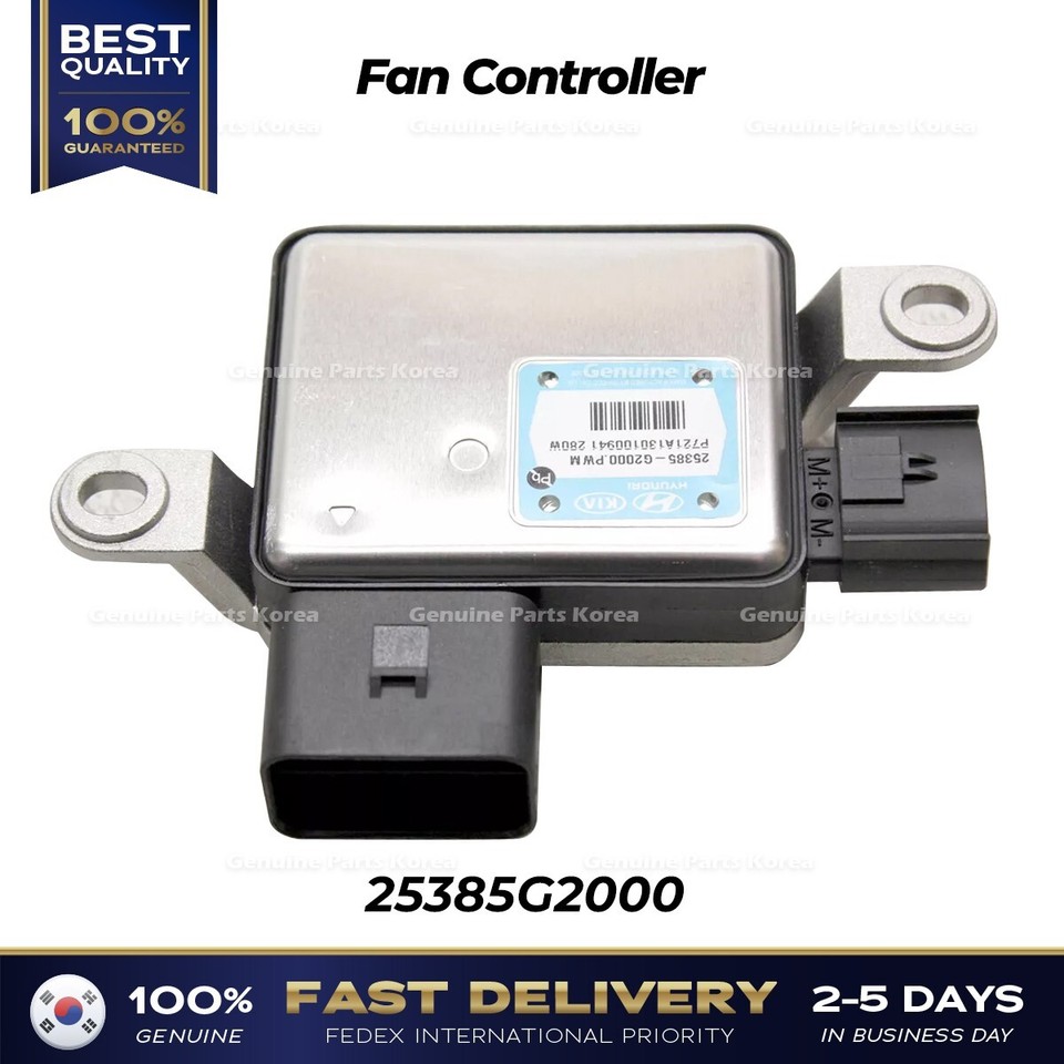 ⭐Genuine⭐ Fan Controller 25385G2000 for Hyundai Ioniq Kia Niro | eBay