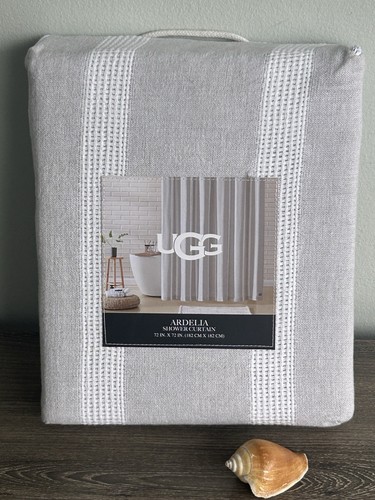 UGG ARDELIA Shower Curtain 72"x72" 100% COTTON New! | eBay